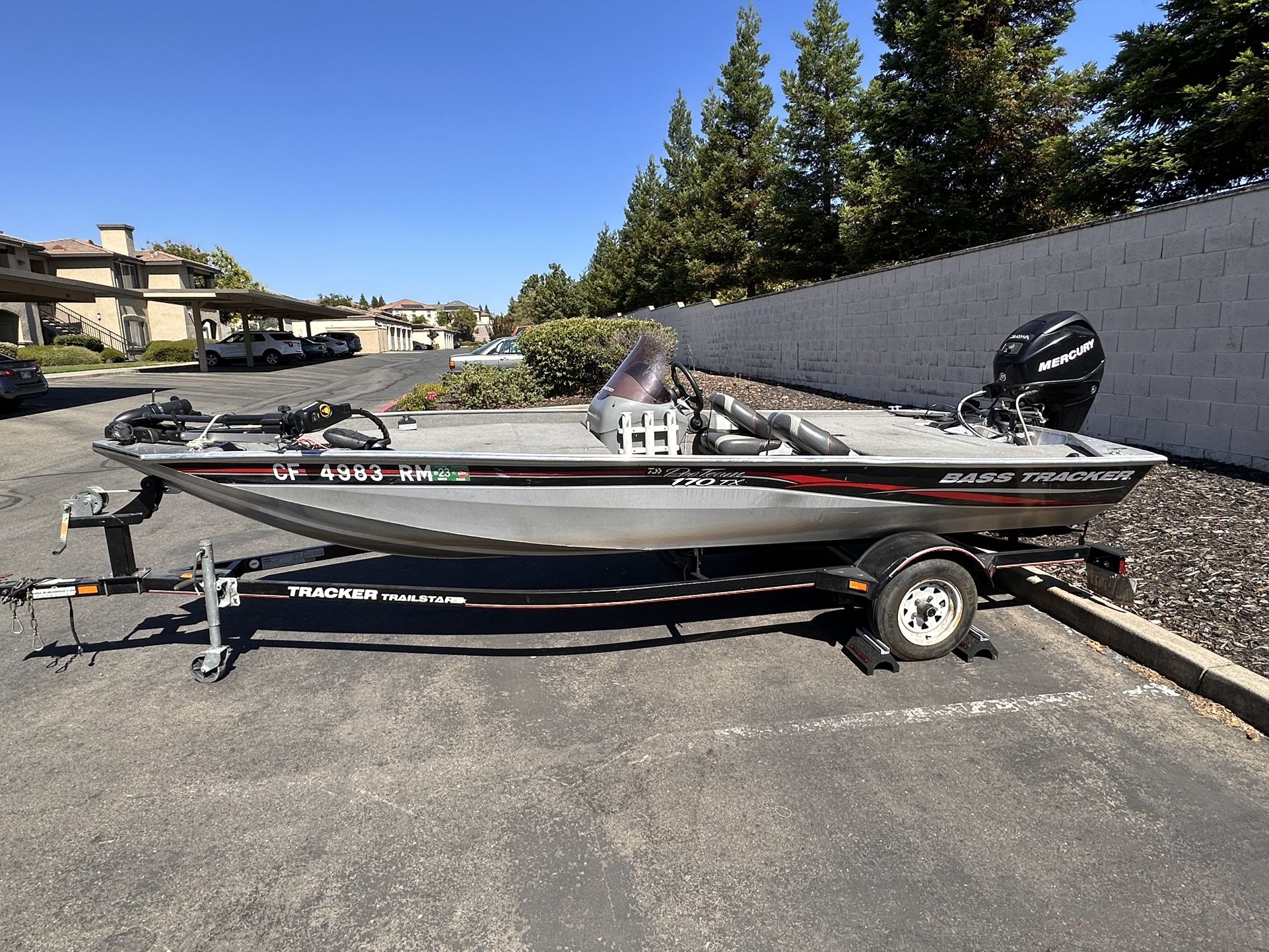 2006 Bass Tracker Pro Team 170 for Sale in Rocklin, CA - OfferUp
