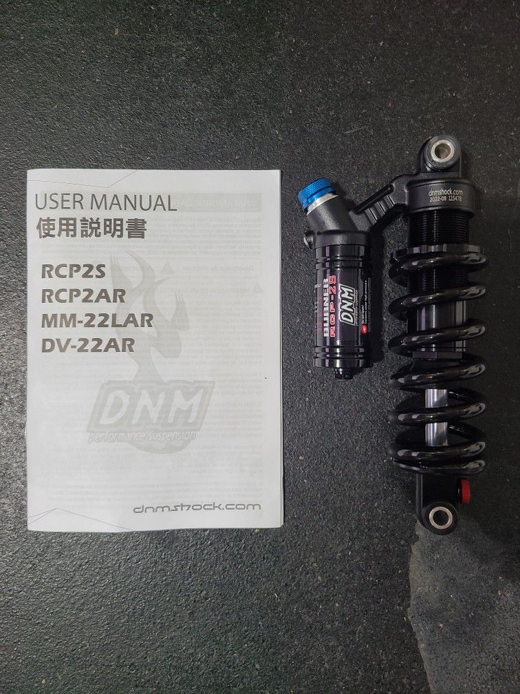 Brand New DNM Burner RCP-2S 190mm x 51mm Travel 550lb Bike Ebike Mountain MTB Dirtbike Rear ...