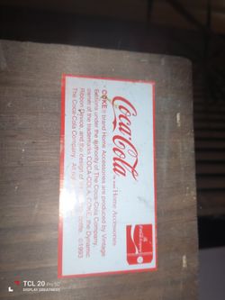 Vintage Wooden Coca Cola Box for Sale in Everett, WA - OfferUp