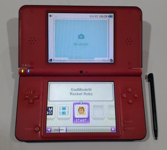 Modded Nintendo DSi XL 25th-anniversary Special Edition. for Sale in ...