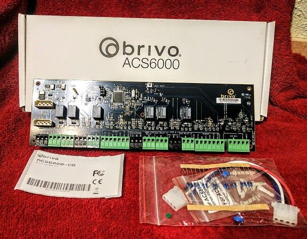 Brivo ACS6000-DB NIB Two Door Access Control Reader, 53% OFF