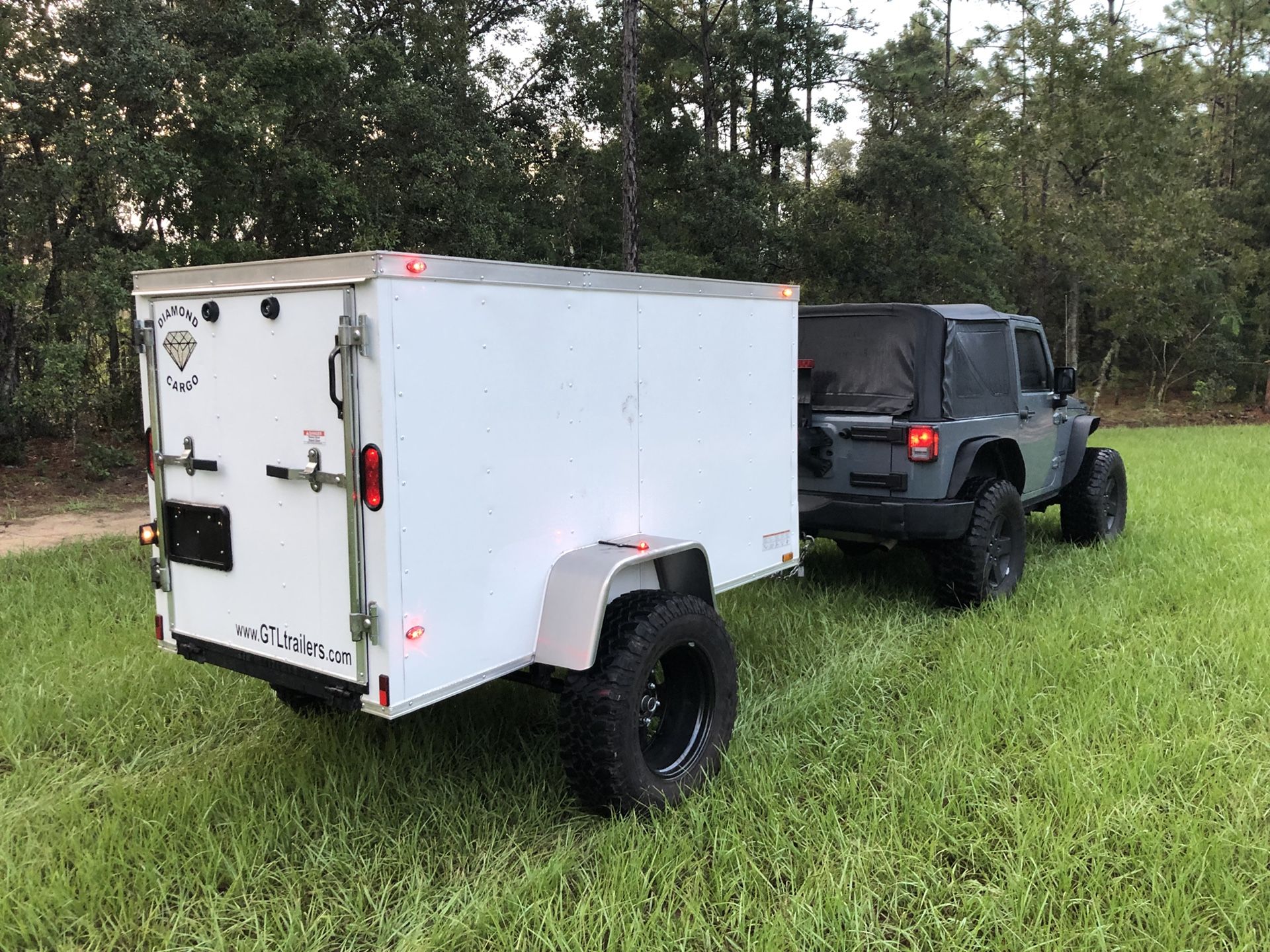 4x8 Enclosed Trailer
