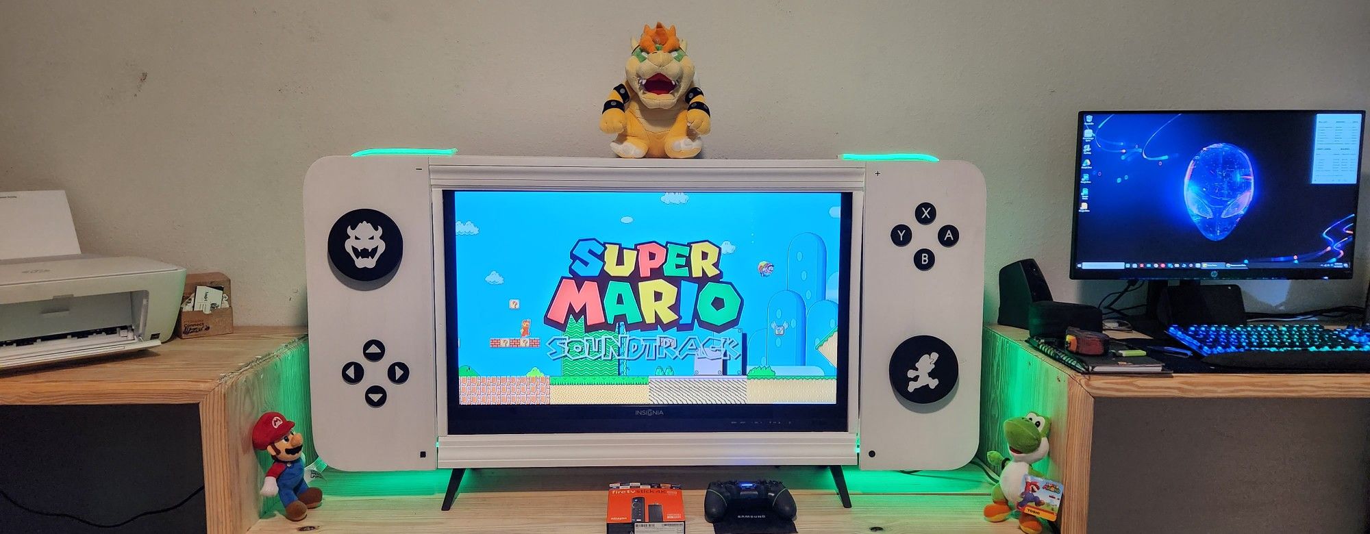 NINTENDO SWITCH ARCADE CABINET BOWSER EDITION (50 Inch) And A 34 Inch ...