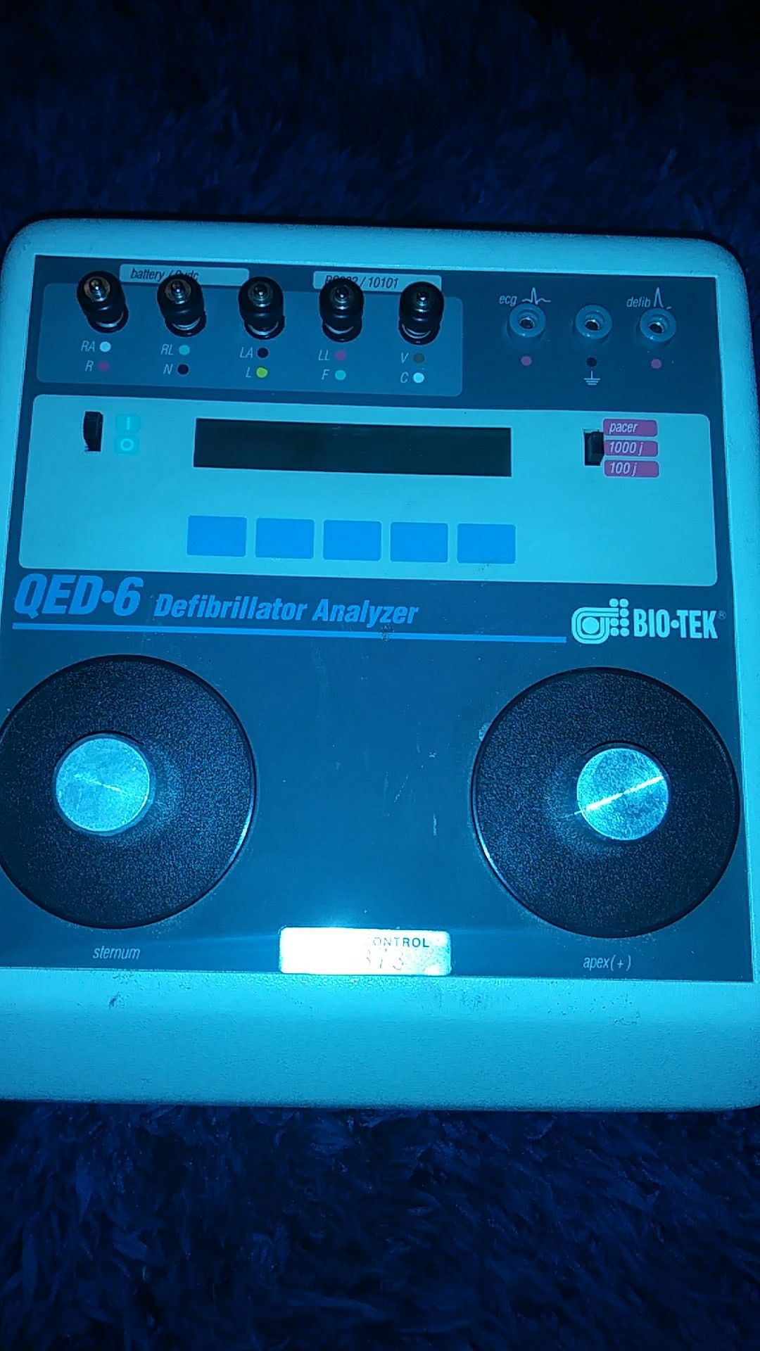 Fluke Biomedical Ecg Qed 6 6H Tester Analyzer For Defib Aed Pacer ...