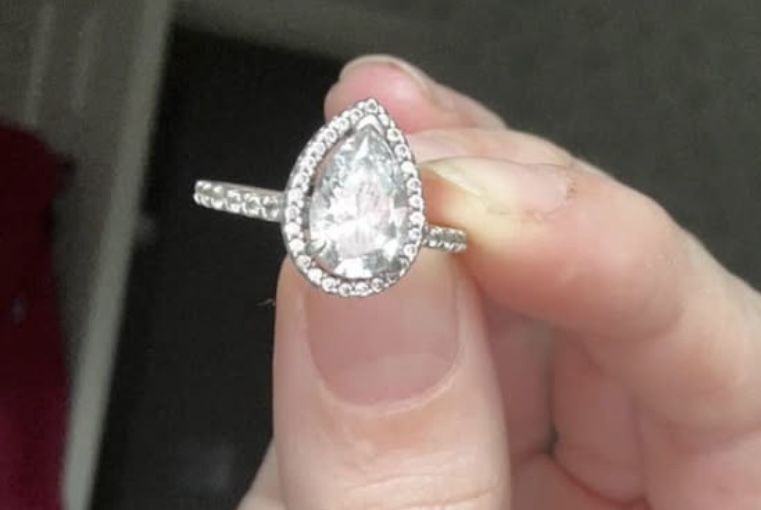 Pandora Sparkling Pear Statement Ring for Sale in Sienna Plant, TX ...