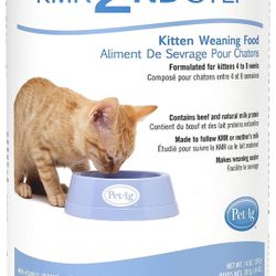 PetAg KMR 2nd Step Kitten Weaning Food Contains Natural