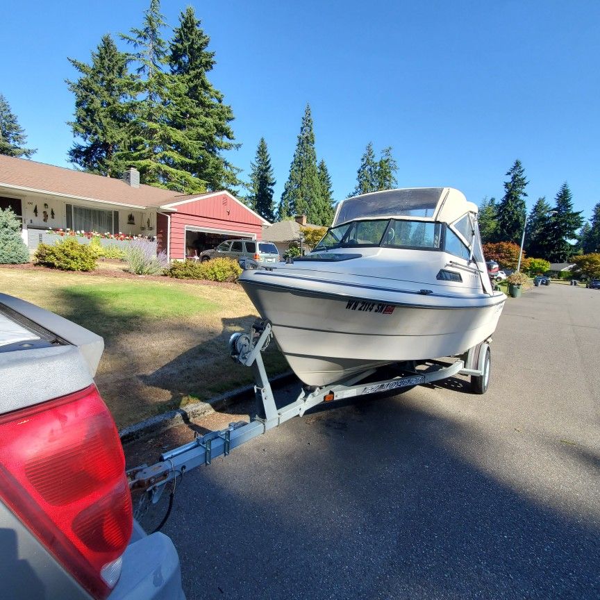 18 Ft Arima Fishing Boat 1990 for Sale in Tacoma, WA - OfferUp