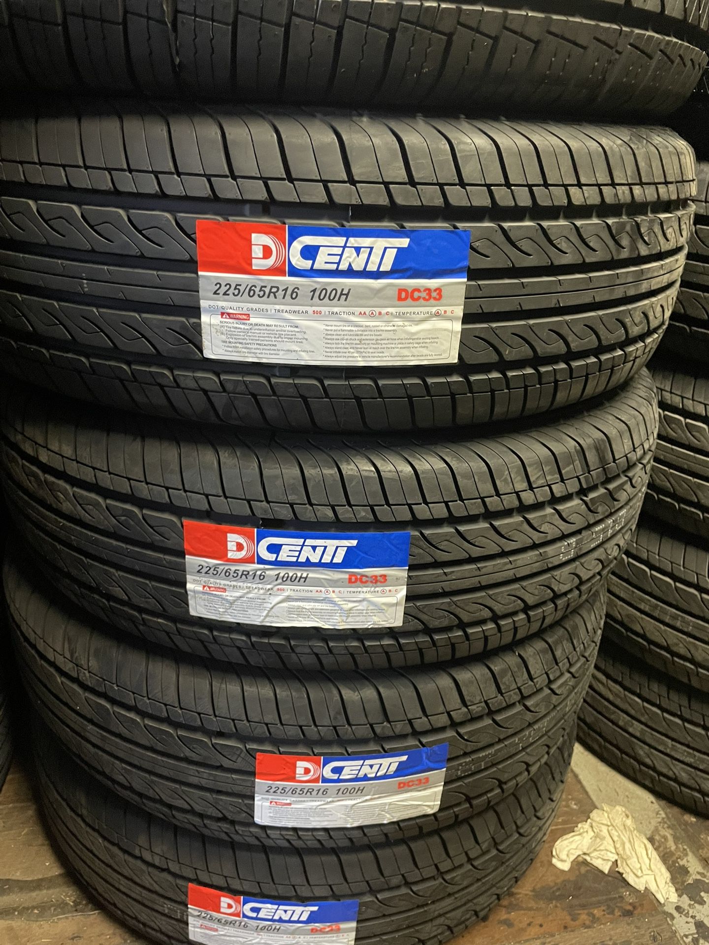 225 65 16 Dcenti (4) Brand New Tires 225/65R16 for Sale in Sacramento ...