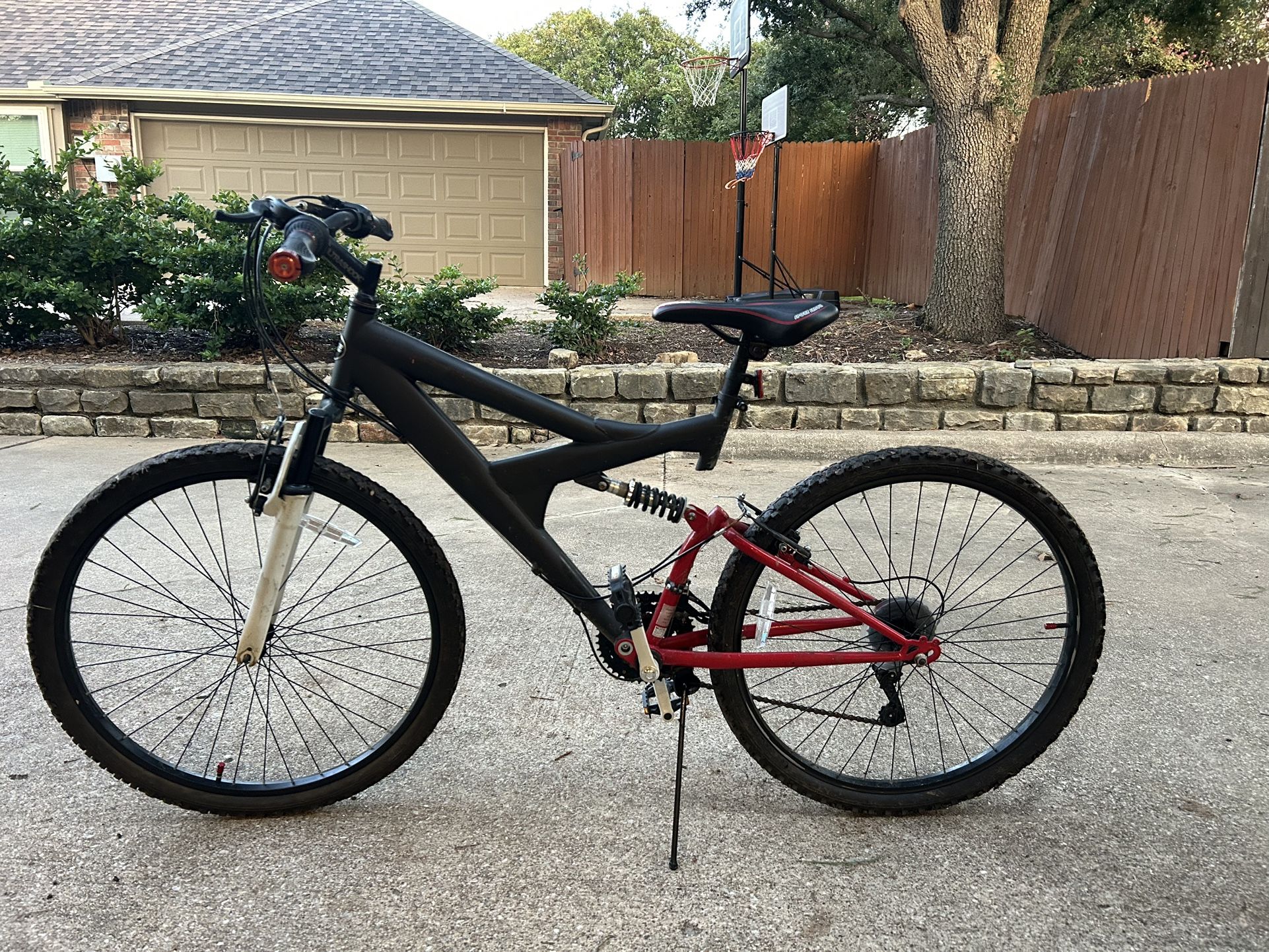 Ozone 500 Men's Ultra Shock 26" 21-Speed Mountain Bicycle for Sale in ...