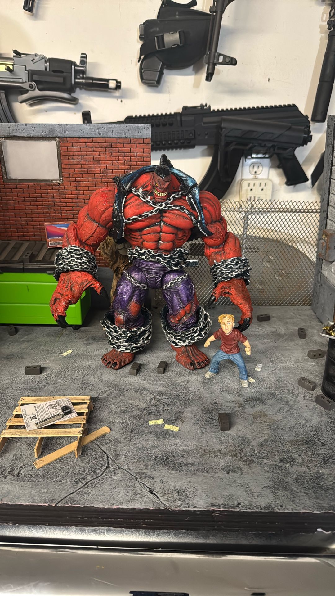Marvel Legendary Hero Pitt(custom)w/Timmy KO for Sale in San Diego, CA ...