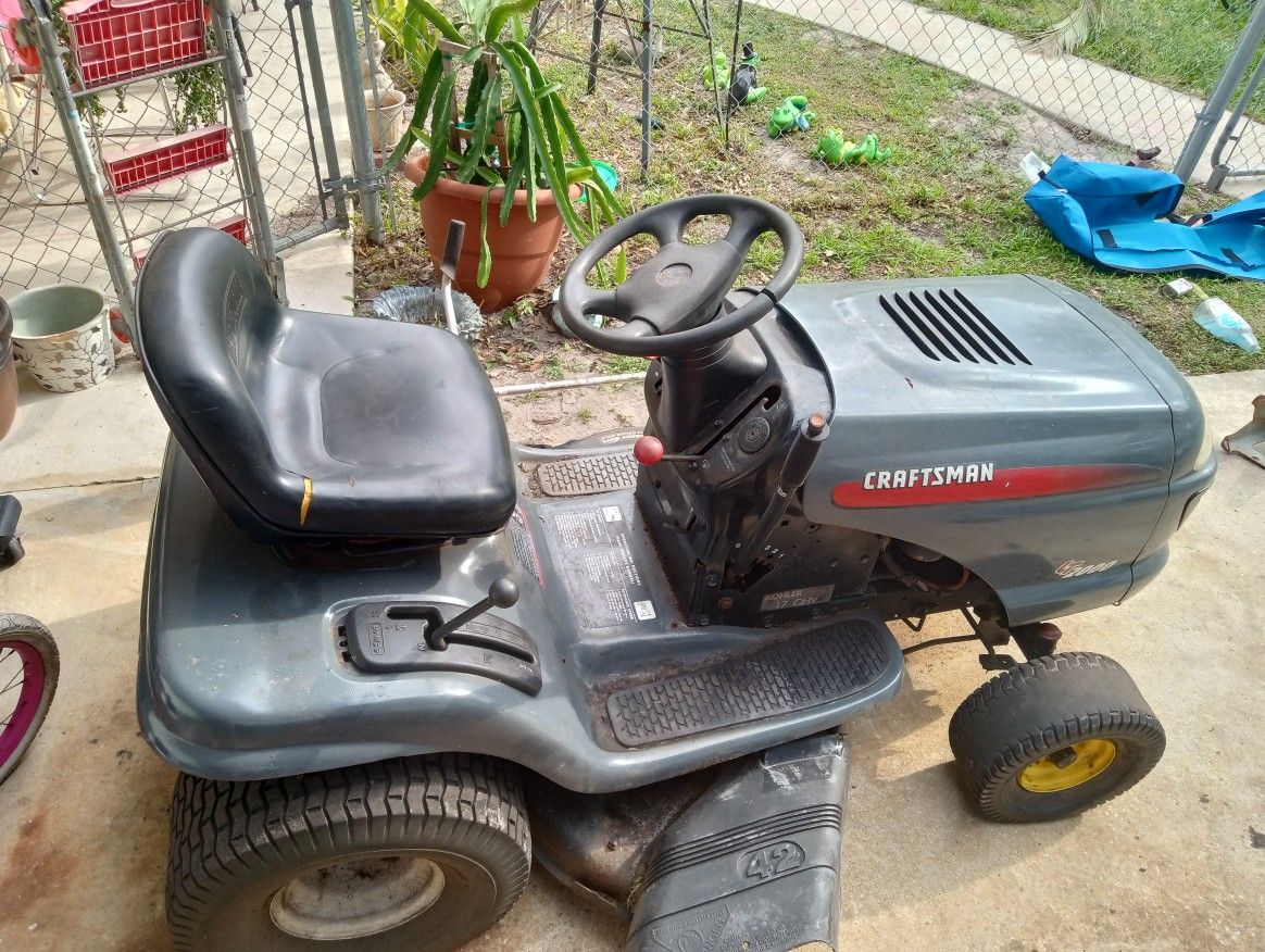 Craftsman's Riding Mower And Bushwacker for Sale in Fort Pierce, FL ...
