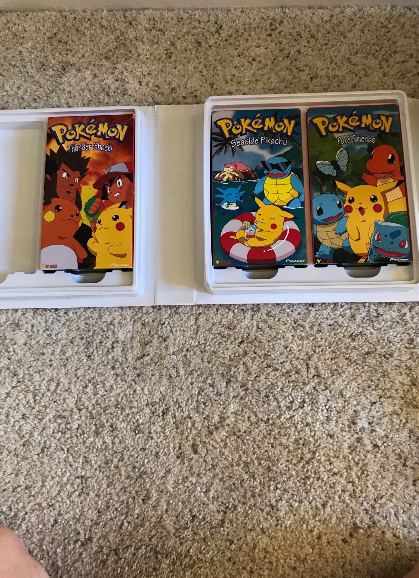 Pokemon Thundershock Vhs