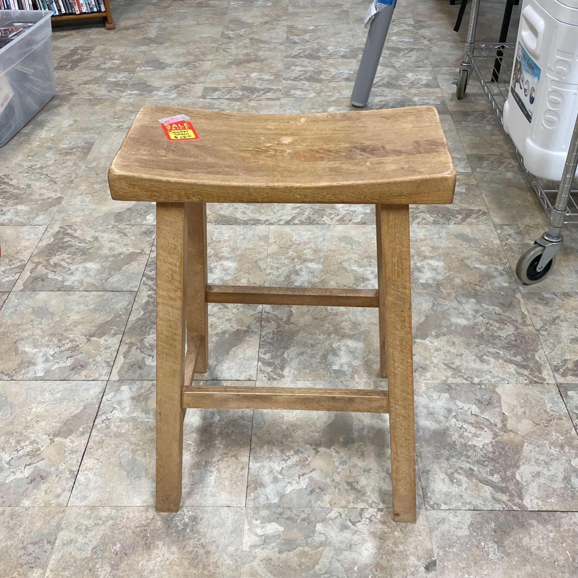 Natural Stain Counter Stool for Sale in Jupiter Inlet, FL - OfferUp