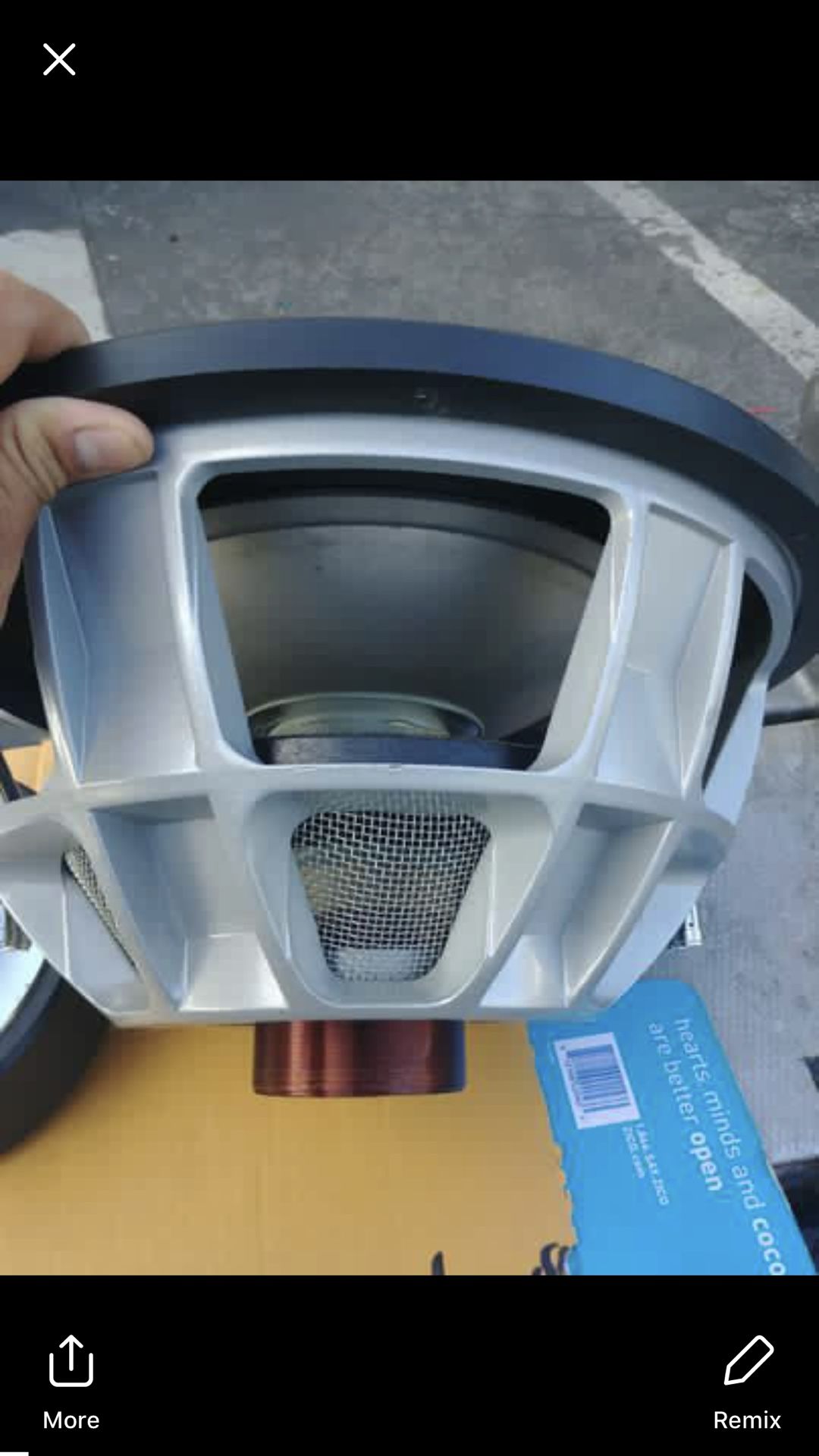 Eclipse Titanium 15” subwoofer Works flawless and tested SW9152 dual 4 ...