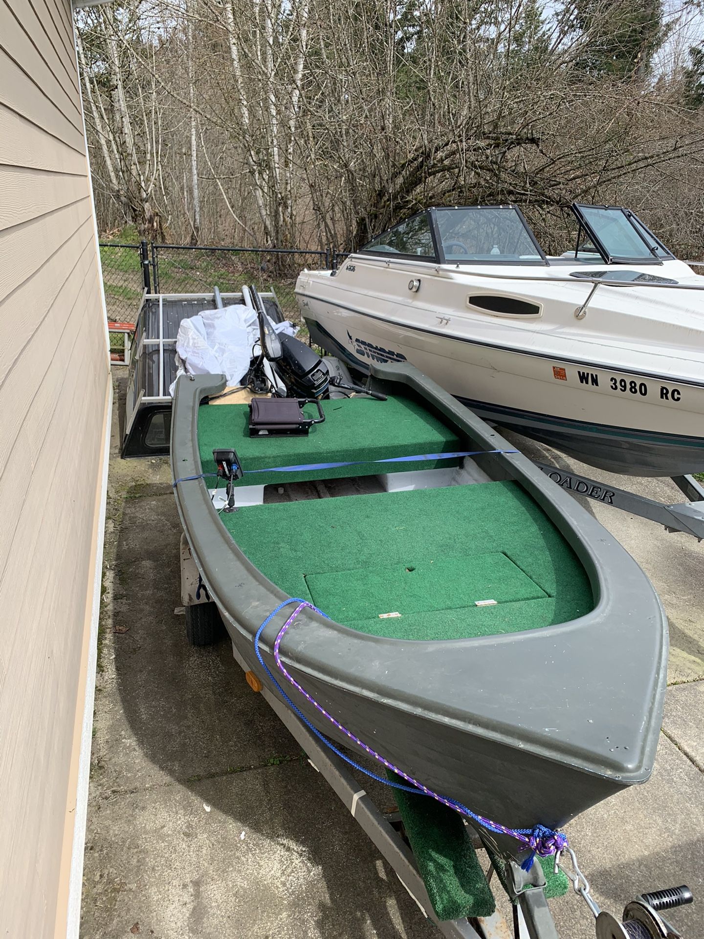 14’ Hi-Laker 9.8 Mercury for Sale in Kent, WA - OfferUp