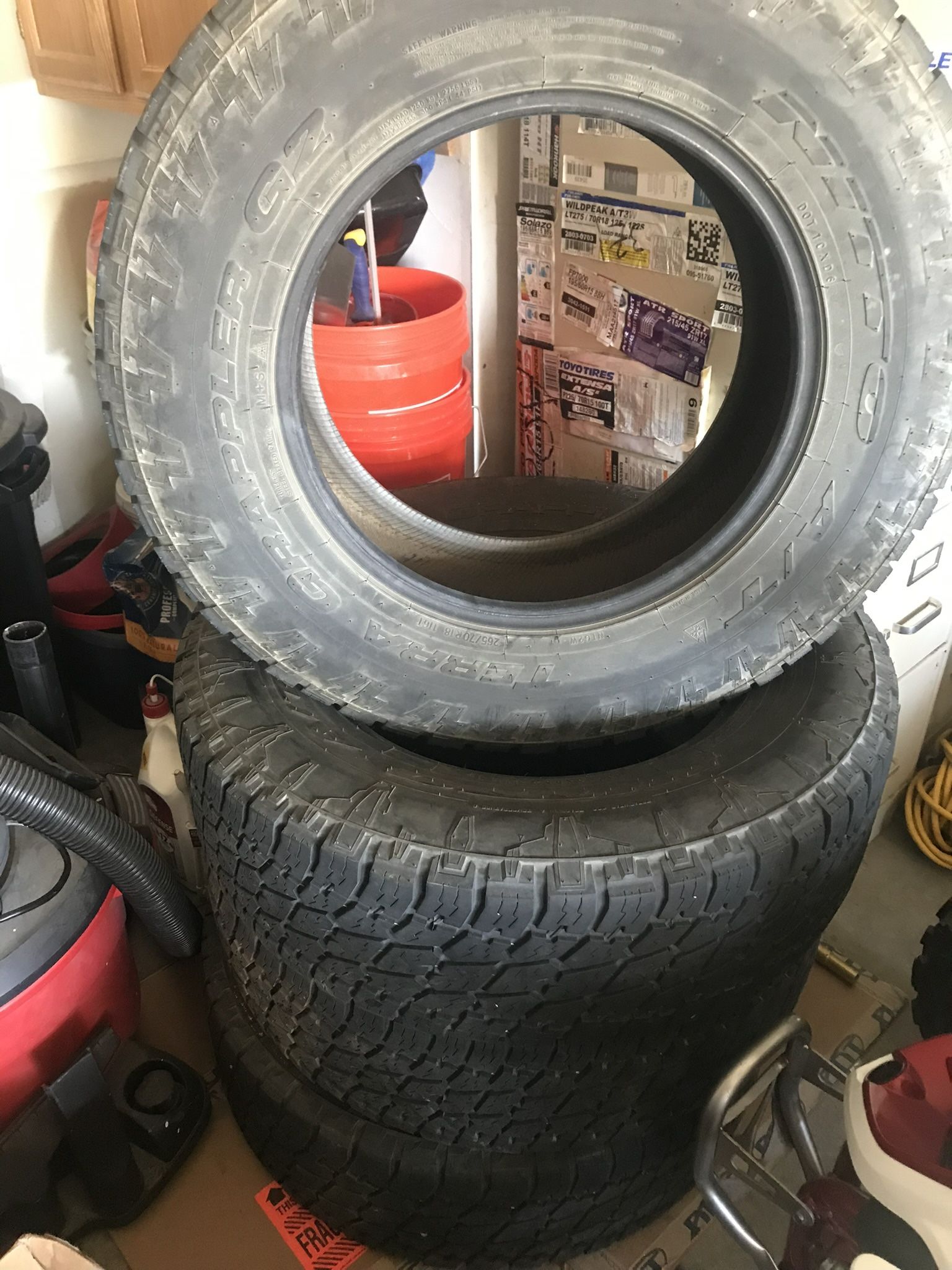 GOOD CONDITION SUV-TRUCK TIRES for Sale in Quartz Hill, CA - OfferUp