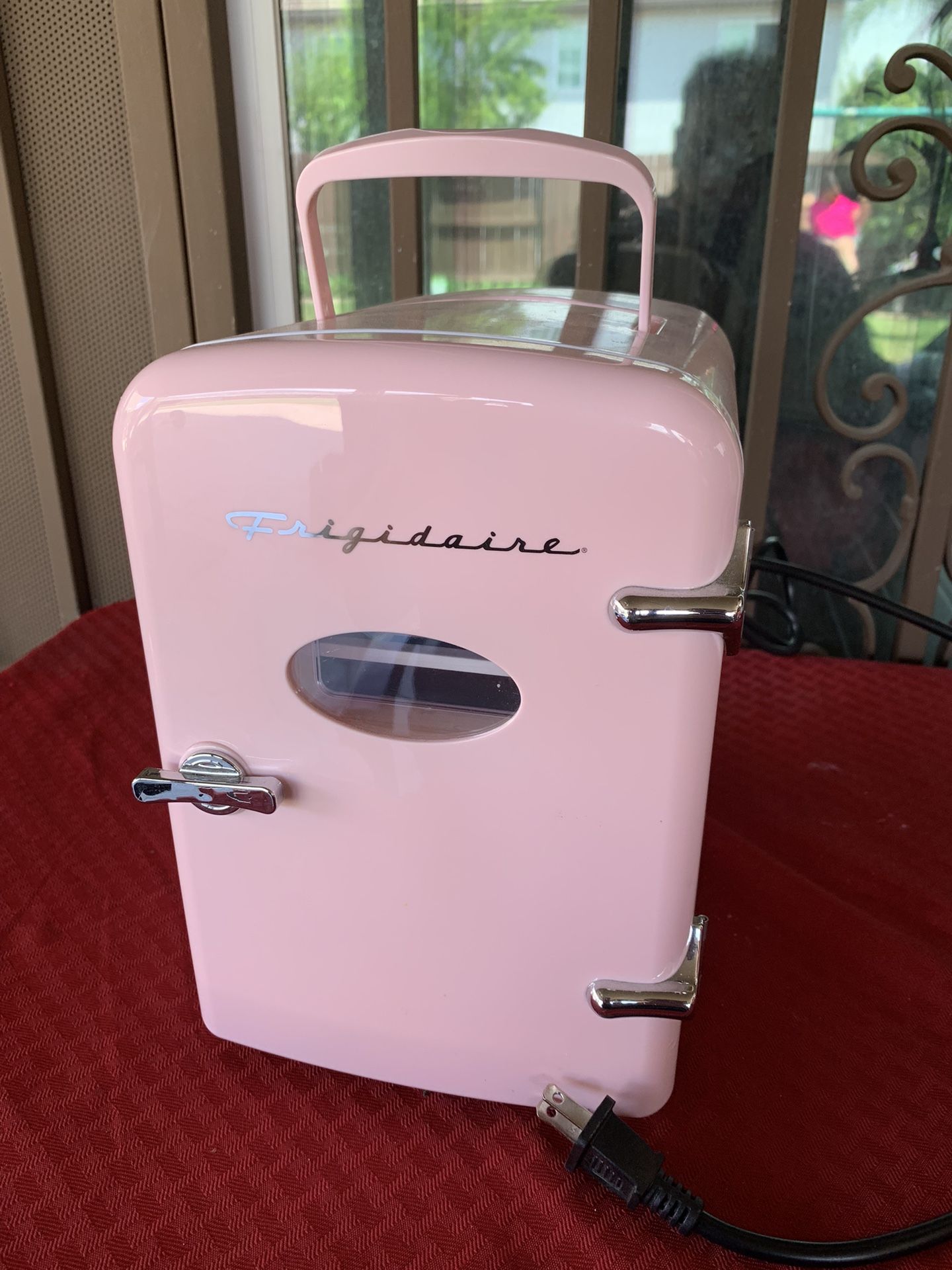 Pink Mini Refrigerator
