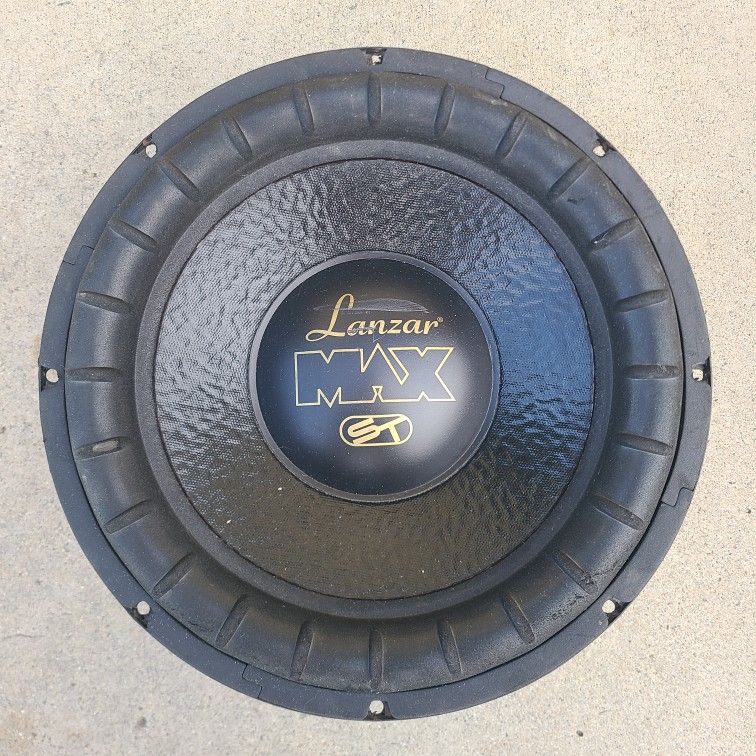Lanzar MAX 12D 12” Subwoofer (Dual Voice Coil) for Sale in Porterville ...