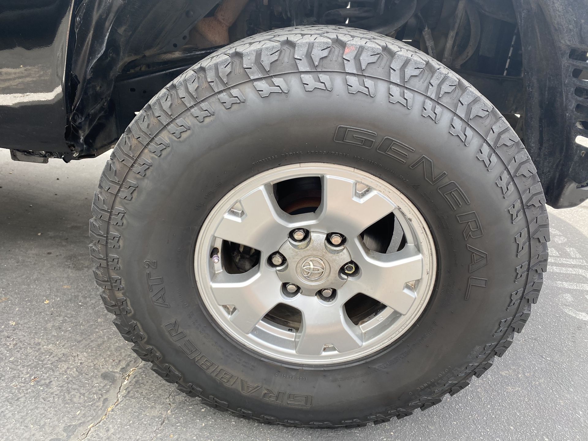 Toyota Tacoma stock wheels and tires 285-75-16 for Sale in Carlsbad, CA ...