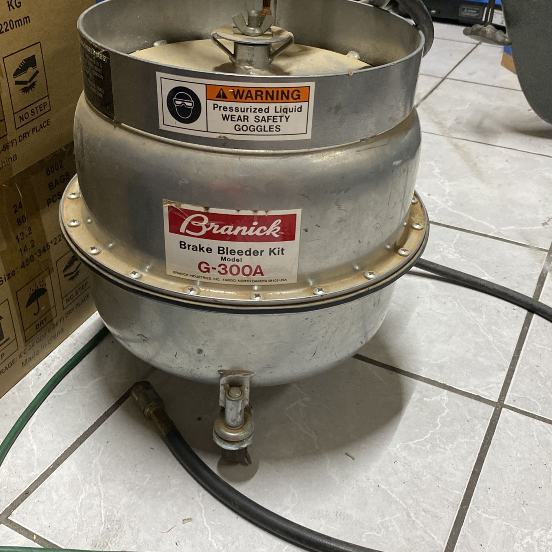Branick G300A Brake Bleeder for Sale in San Diego, CA - OfferUp