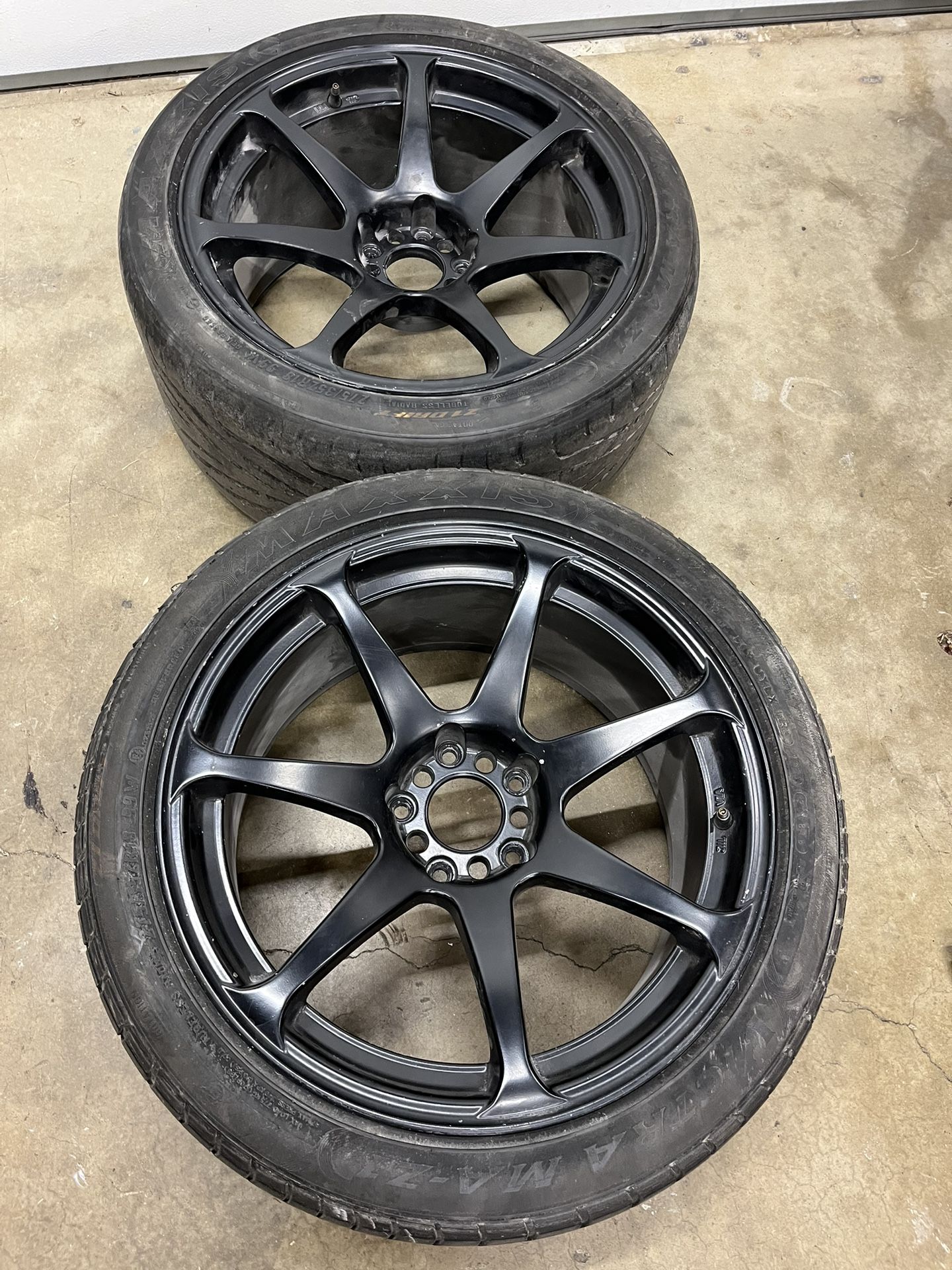 Original MB Battles 18x9.5 +15 pair only 5x114.3 for Sale in Orange, CA ...