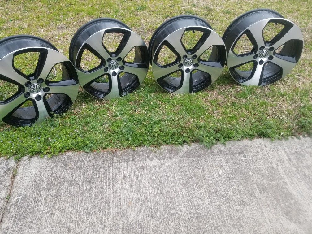 VW OEM GTI Austin wheels for Sale in Henderson, NC - OfferUp