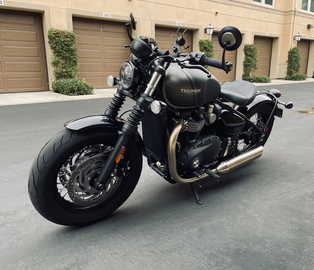 Used 2022 Triumph Cruiser Motorcycle BONNEVILLE BOBBER BASE for Sale in ...