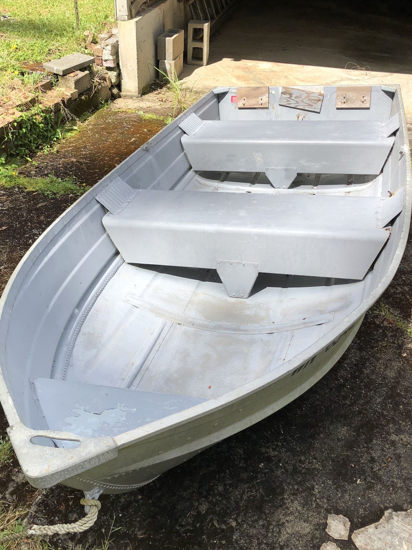 Aluminum Boat Gamefisher 12’, Excellent Condition for Sale in Fircrest ...