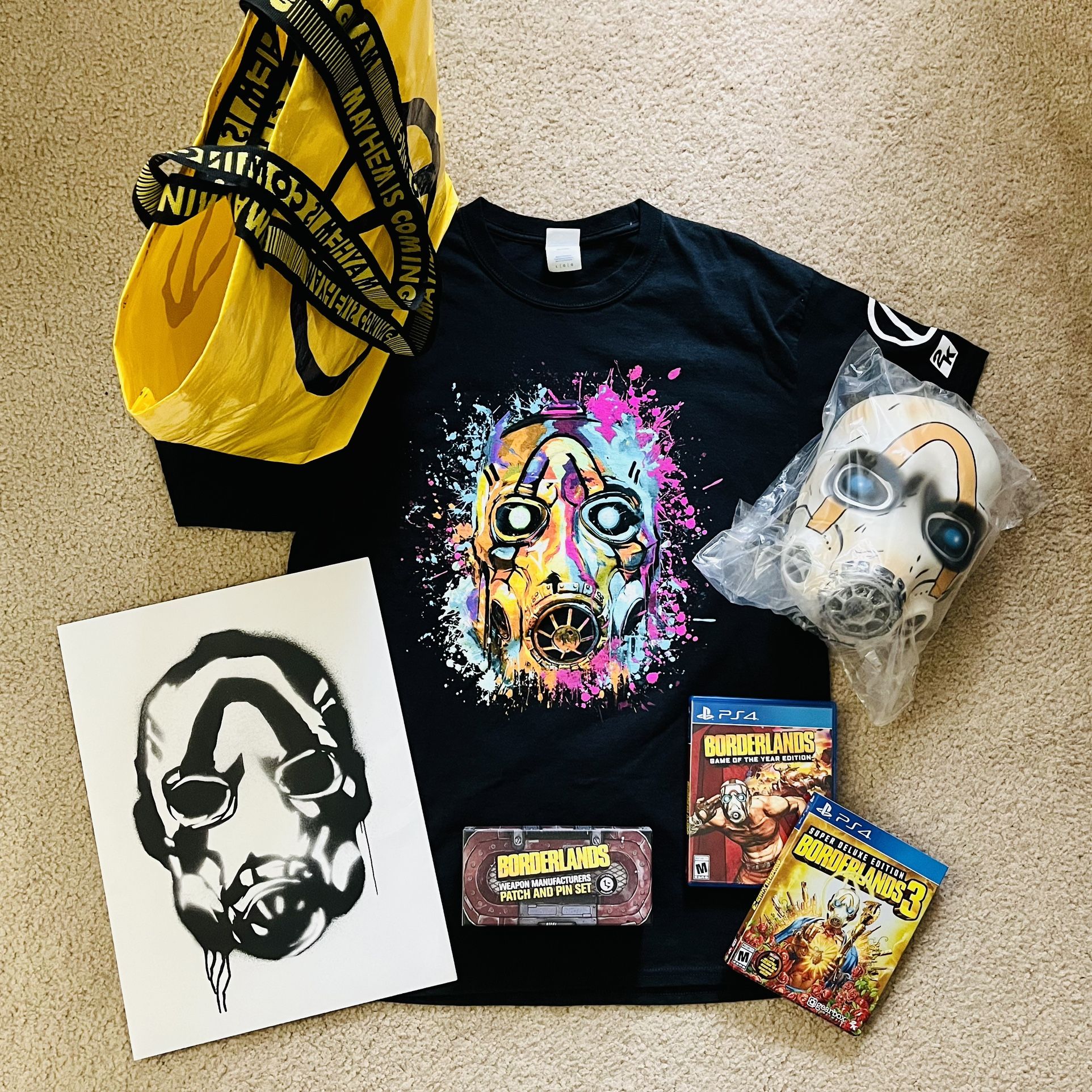 BORDERLANDS Fan Bundle (Exclusive Swag!) for Sale in Federal Way, WA ...