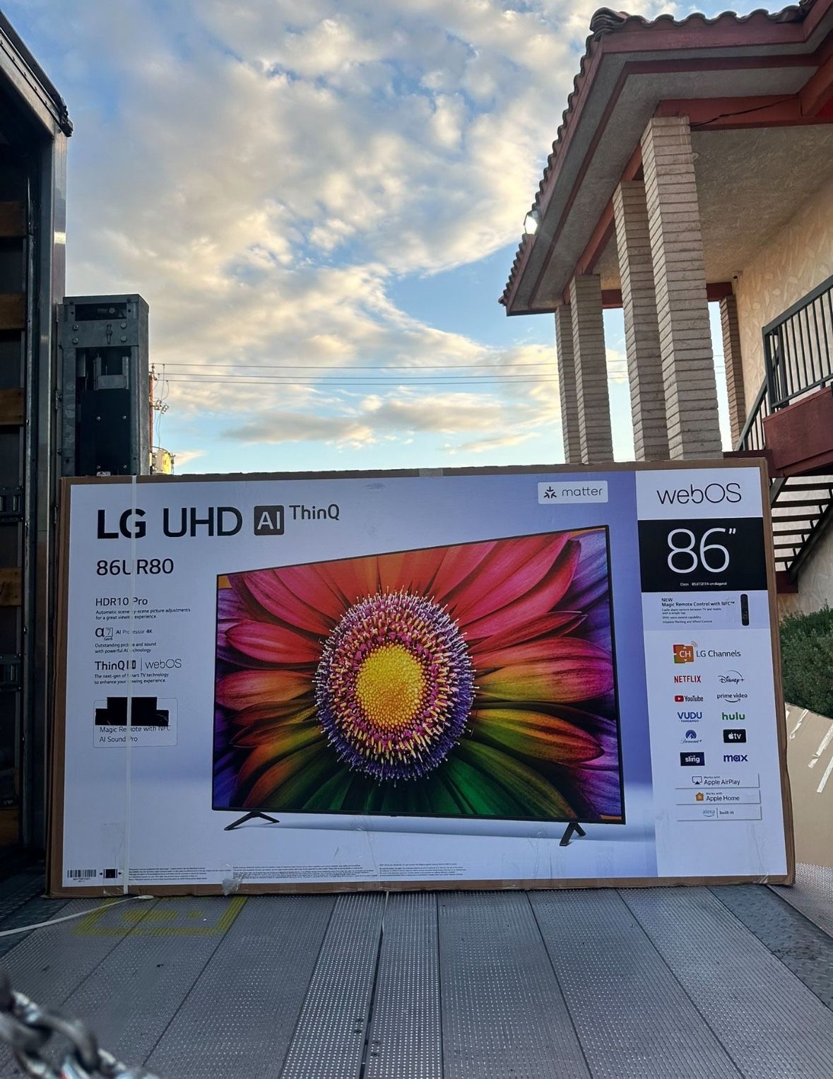 LG 86 Inch TV 4K Smart Led With Warranty for Sale in Las Vegas, NV ...