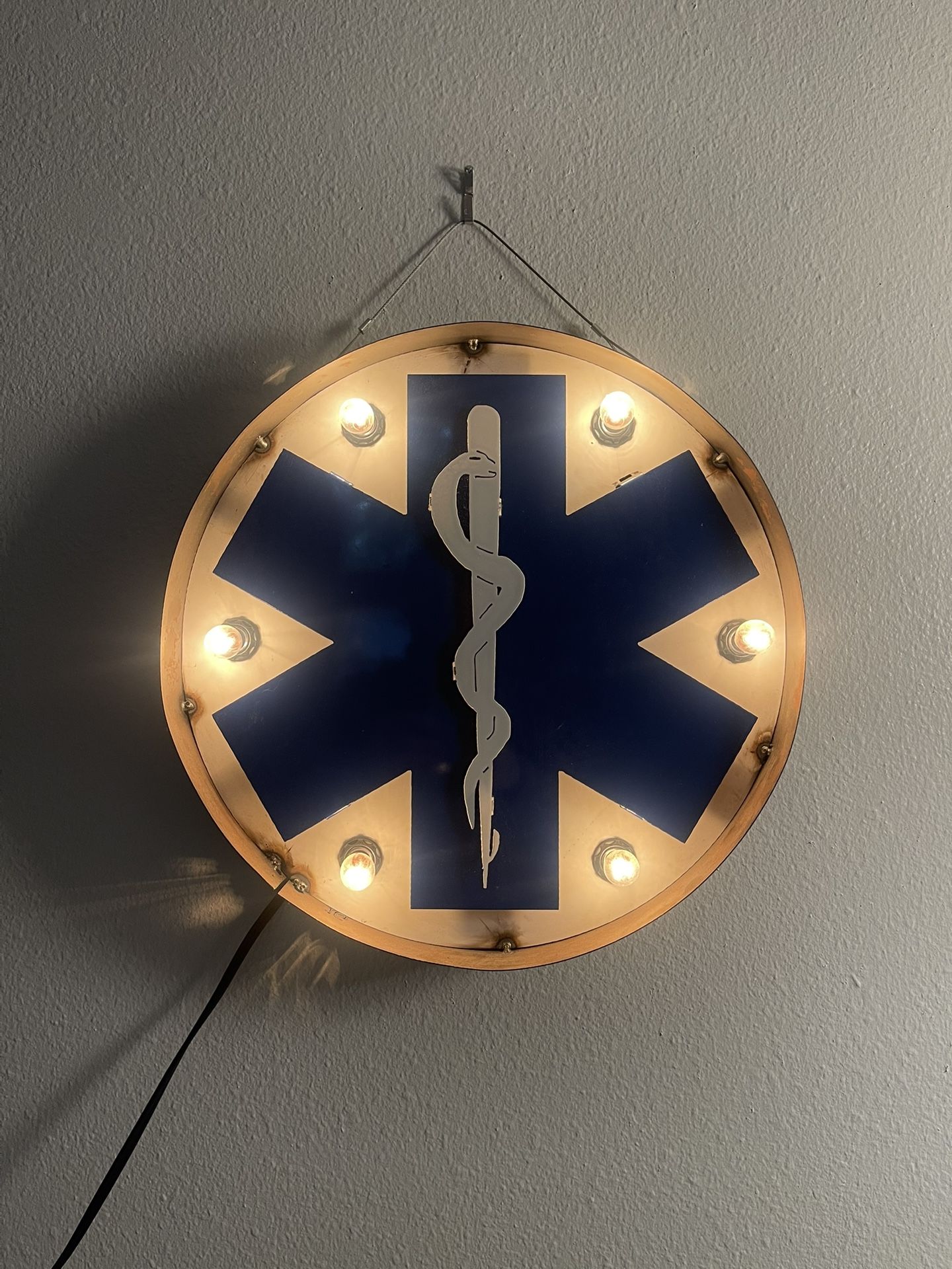 EMS/EMT Metal Logo Sign with Lights for Sale in Washington County, OR ...