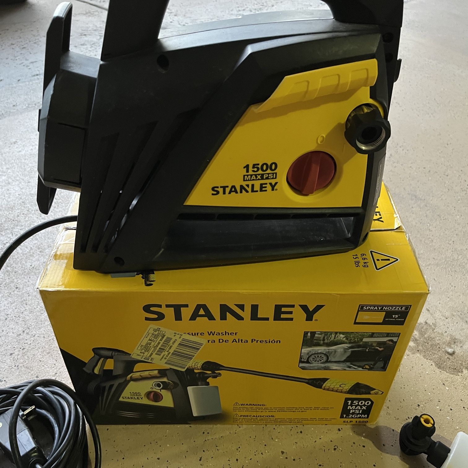Stanley 1500 PSI Electric Pressure Washer for Sale in Frisco TX OfferUp