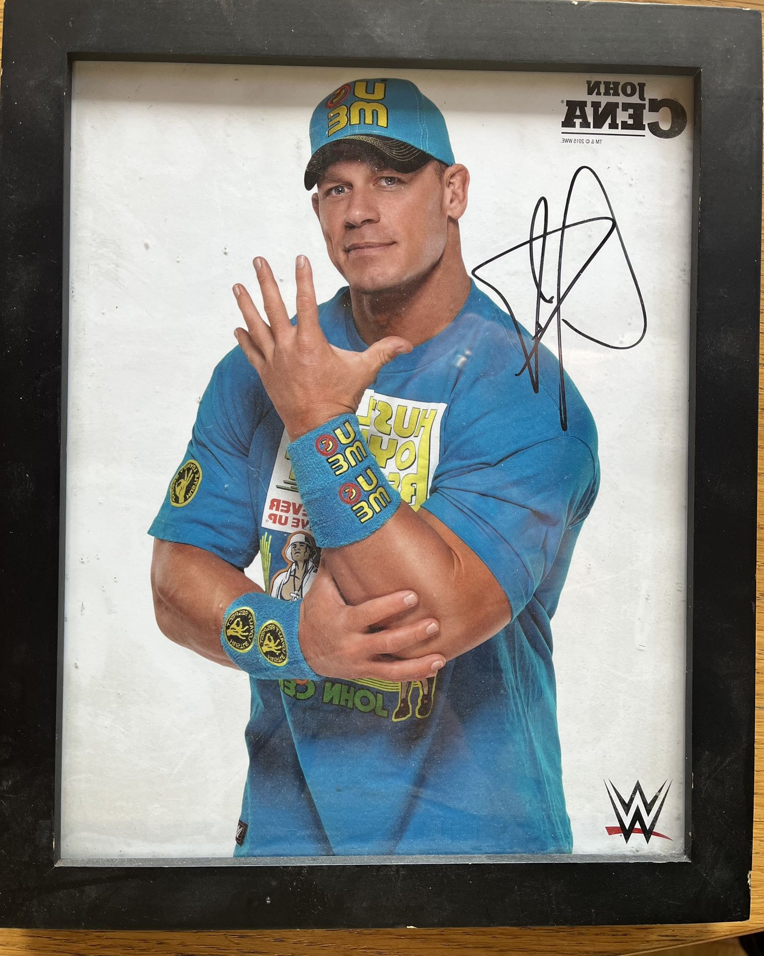 JOHN CENA Autographed WWE Promo Photo for Sale in Los Angeles, CA - OfferUp