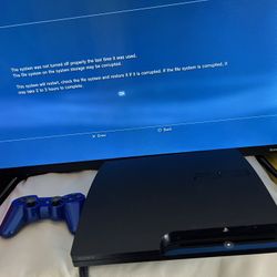 Ps3 Slim Blue