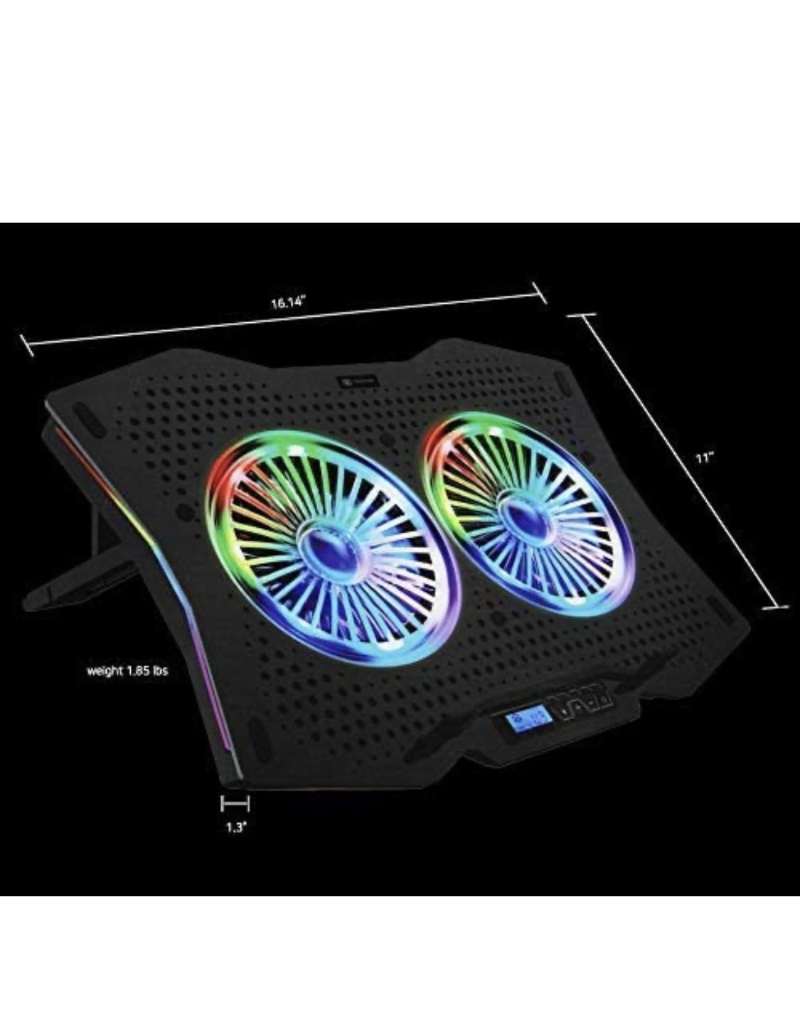 Portable Laptop Cooler Stand for up to 17’’ Notebooks, for Sale in New ...