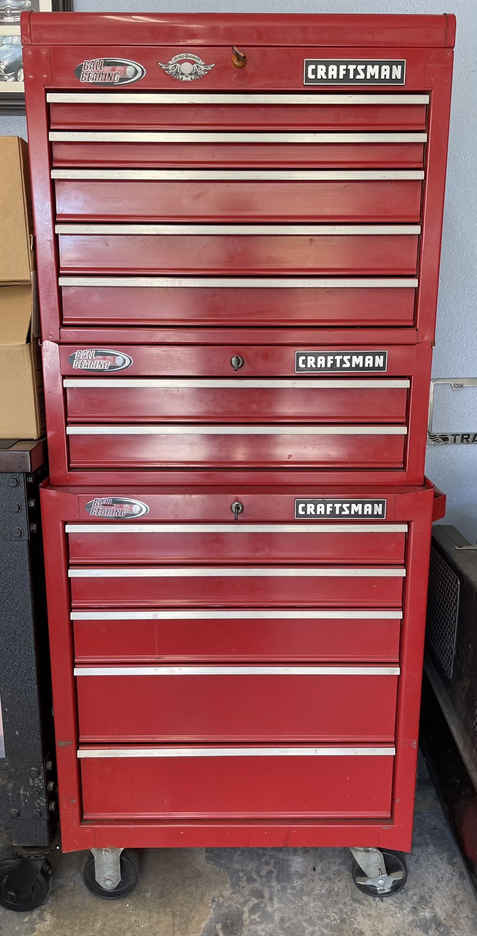 Craftsman Red 12 Drawer Tool Box for Sale in Spanaway, WA - OfferUp