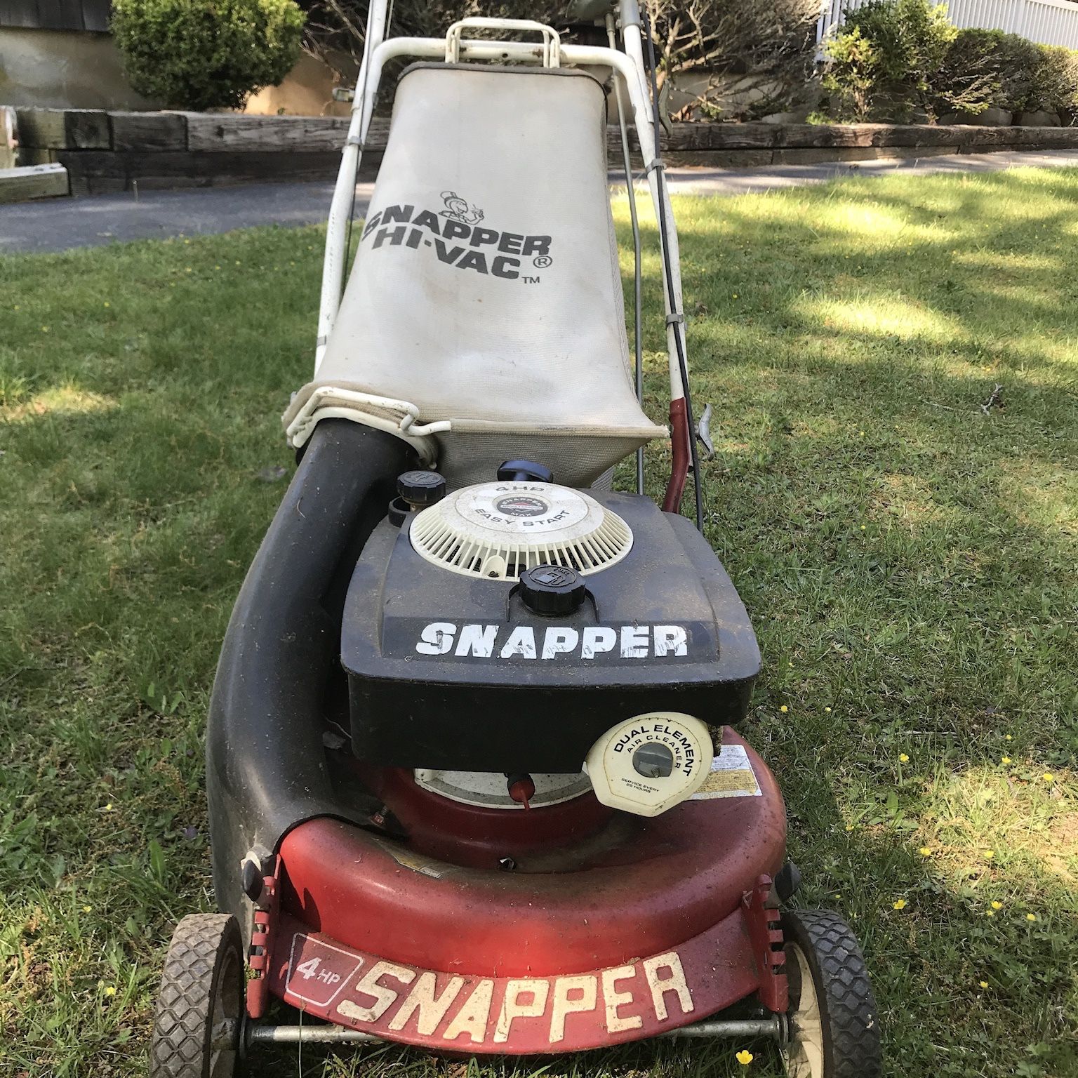 Value Of Vintage Snapper Push Mower? ThriftyFun | atelier-yuwa.ciao.jp