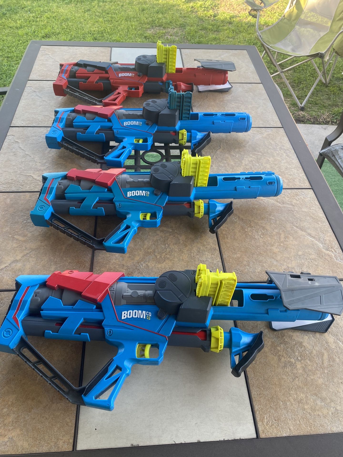 Mattel Boomco Shooter Rapid Madness Pump Action Toy Gun for Sale in ...