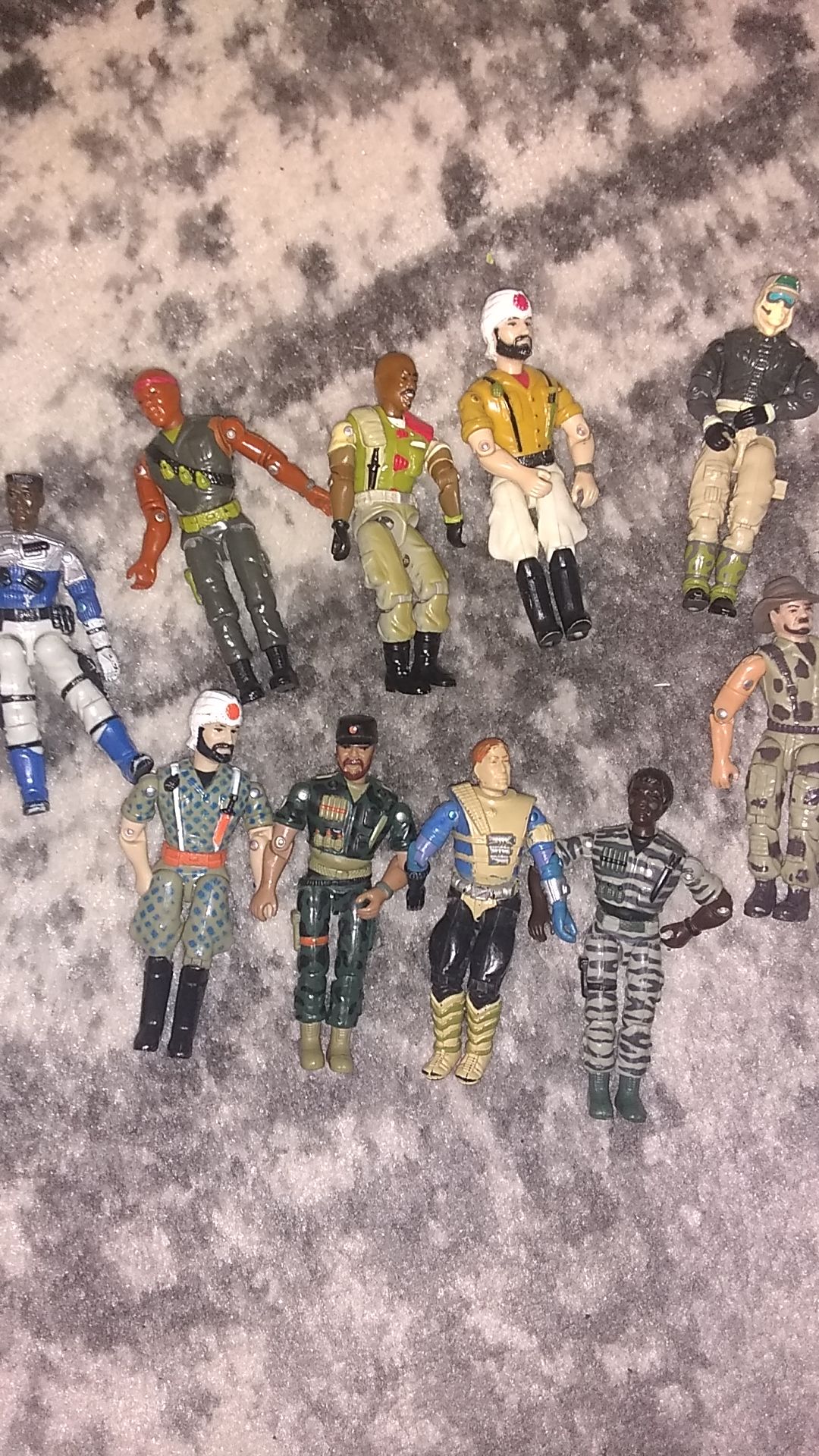 1980s Gi Joe Figures
