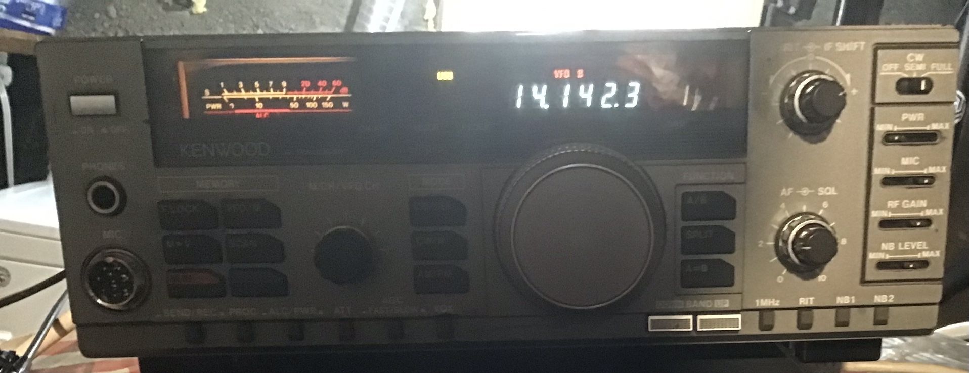 Kenwood Model Ts-140s Amateur HF Transceiver Ham Radio TS140S for Sale ...