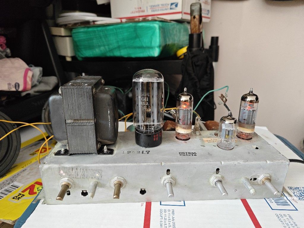 Rca Rs193 El84 Single End Amplifier for Sale in Santa Ana, CA - OfferUp