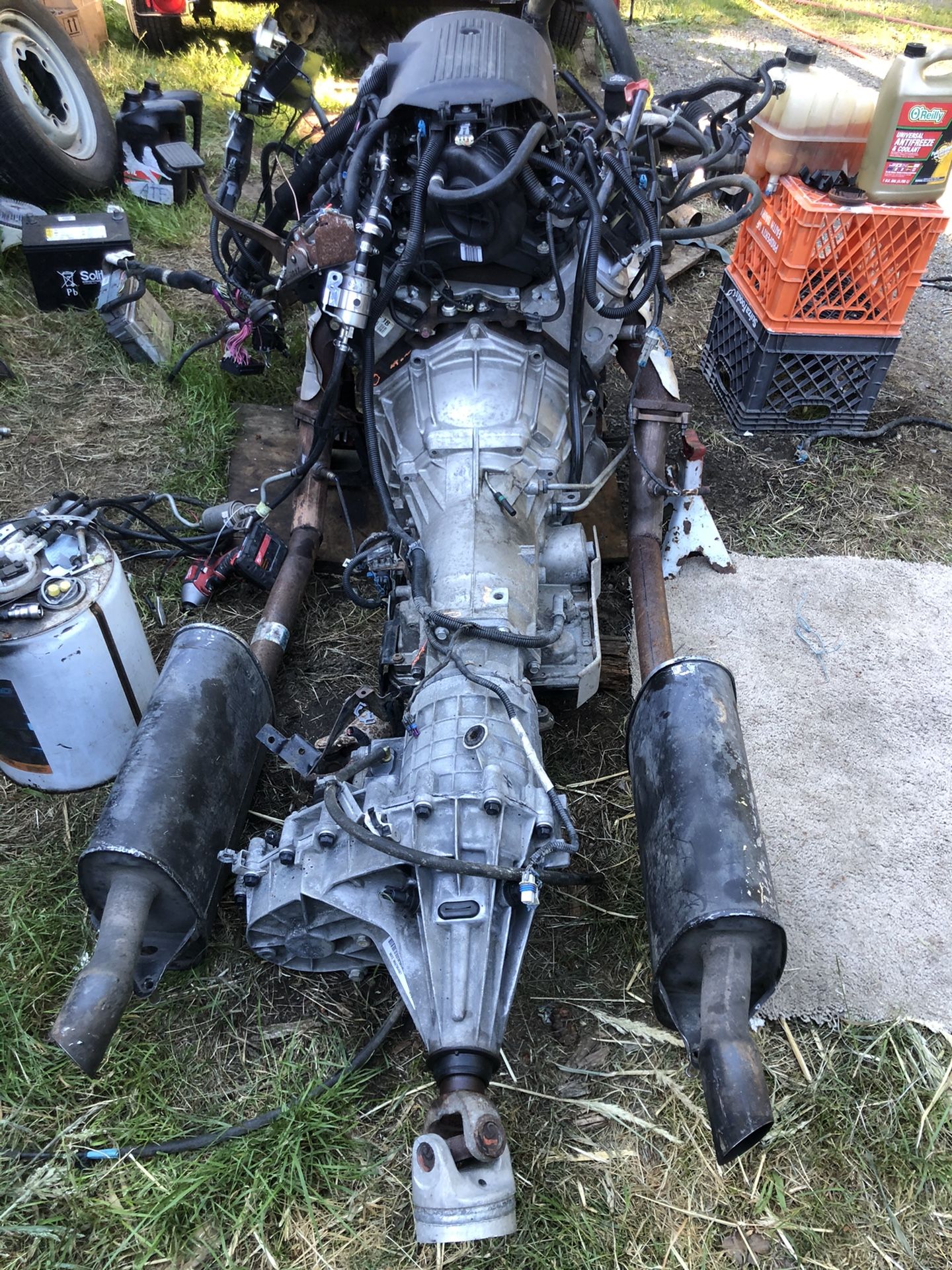 2003 Lm7 5.3L 4l60e 4x4 Np246 T-case Engine Combo for Sale in Lacey, WA ...