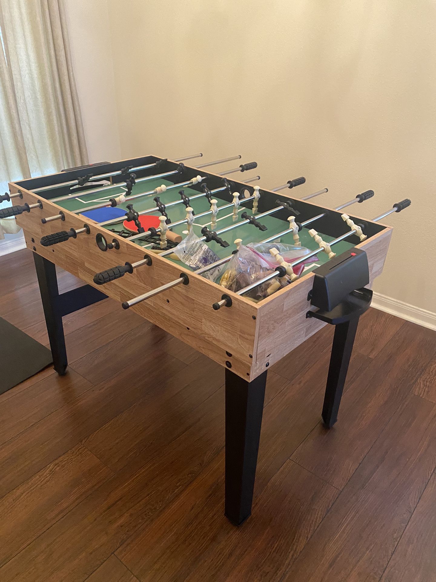 MD Sports 48" Combo Air Powered Hockey, Foosball, and Billiard Game Table for Sale in Baytown ...