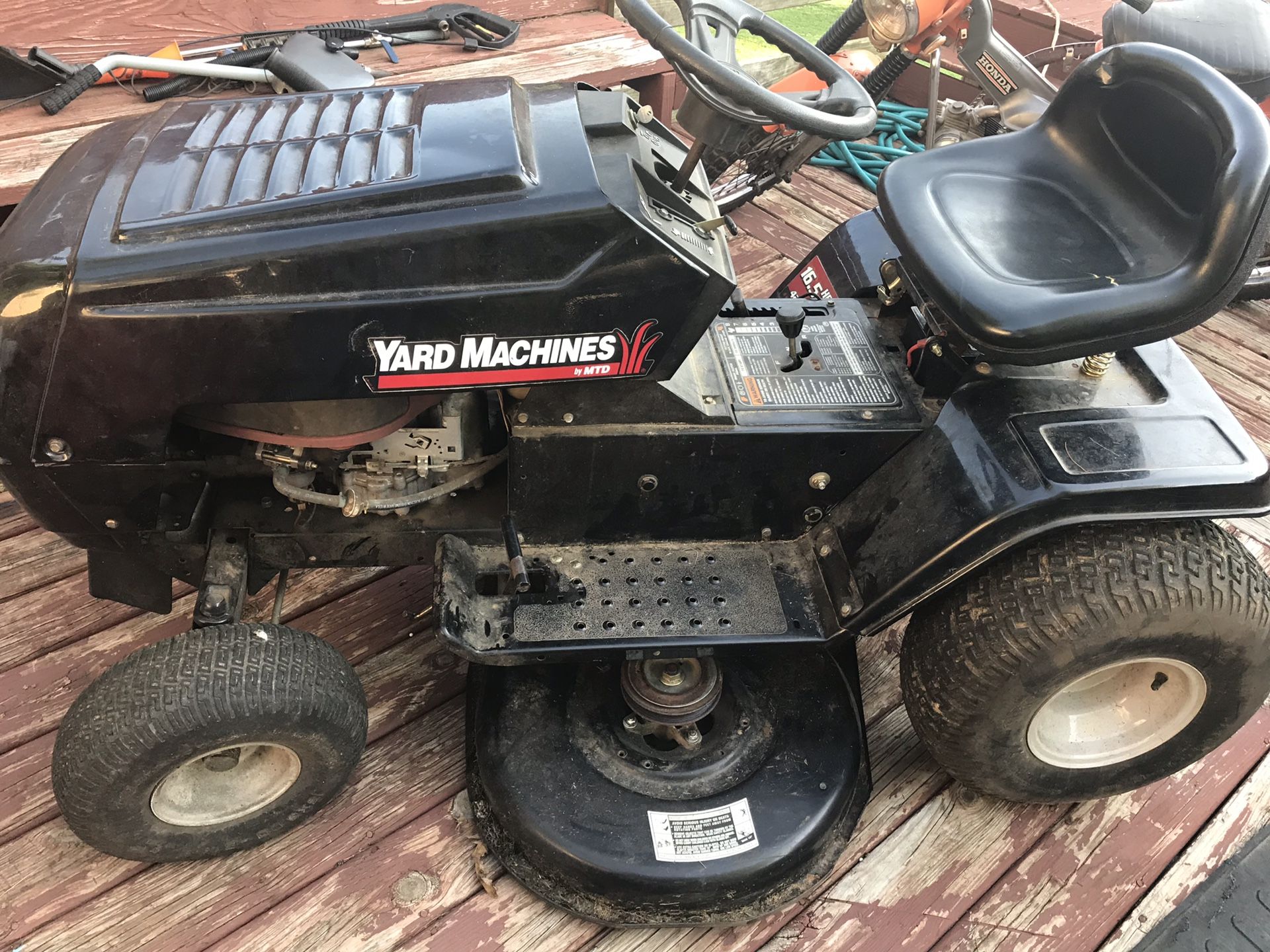 Yard machine riding mower for Sale in Staunton, VA - OfferUp