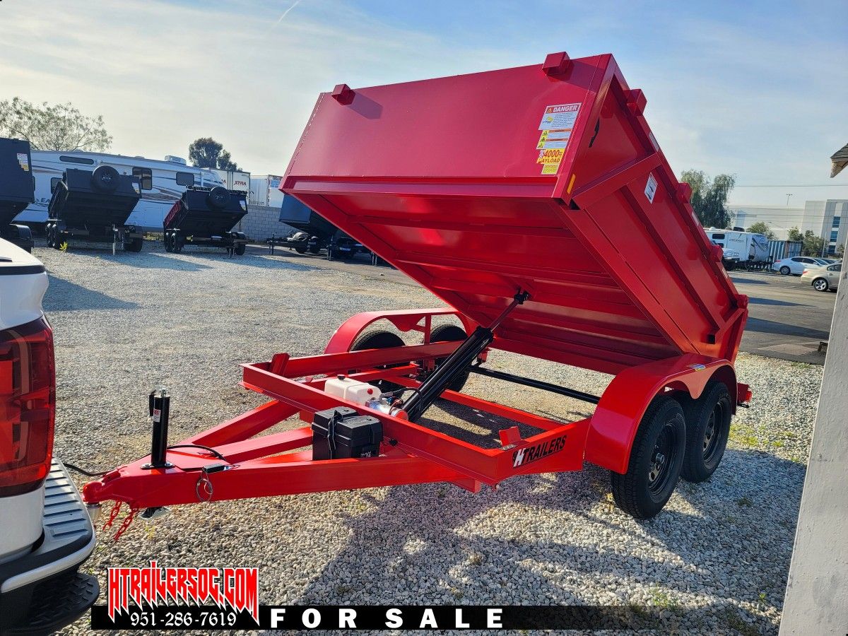 10ft Dump Trailer Ready To Go for Sale in Bloomington, CA - OfferUp