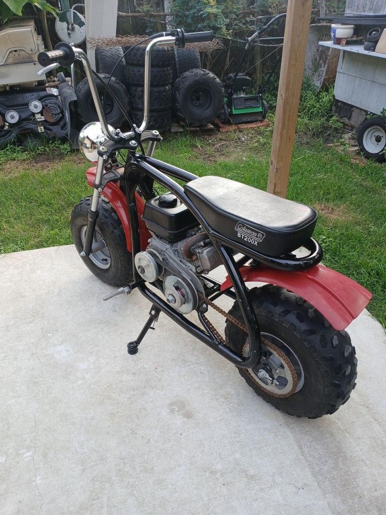 Coleman Mini Bike Big Tube 200 Swapped 212 Predator Solid Clean Bike! for Sale in Houston, TX ...