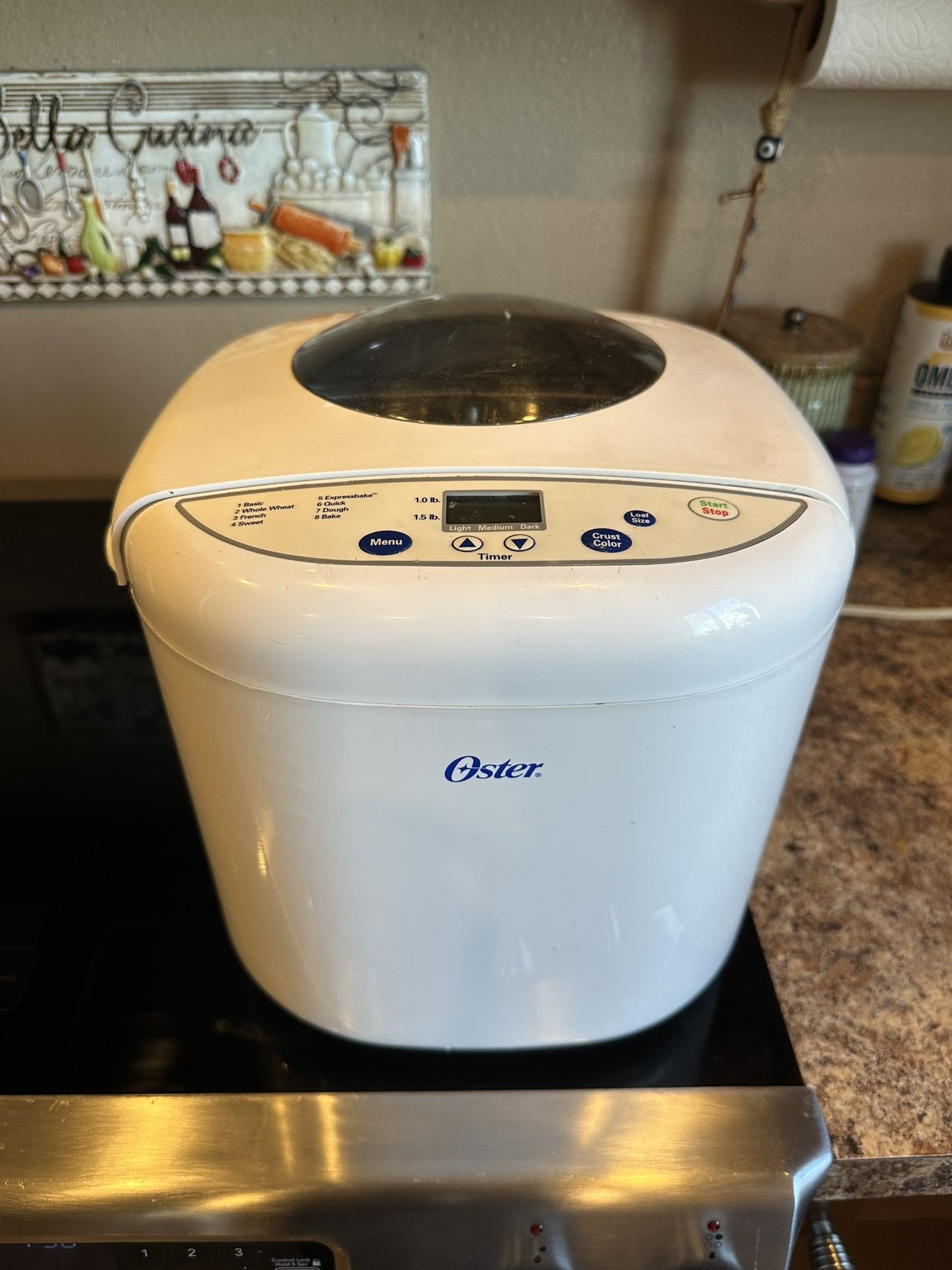 Oster Express Bake White Bread Machine for Sale in Tacoma, WA - OfferUp