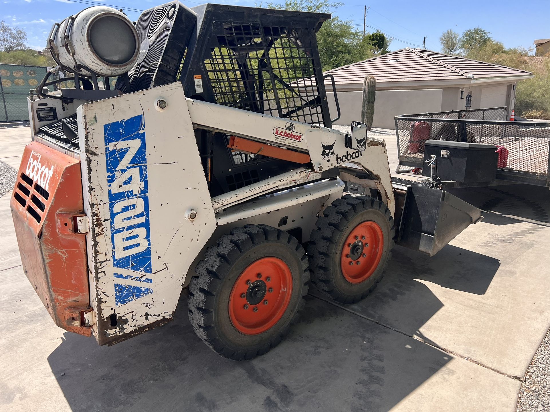 BOBCAT 742B SKID STEER PROPANE for Sale in Peoria, AZ - OfferUp