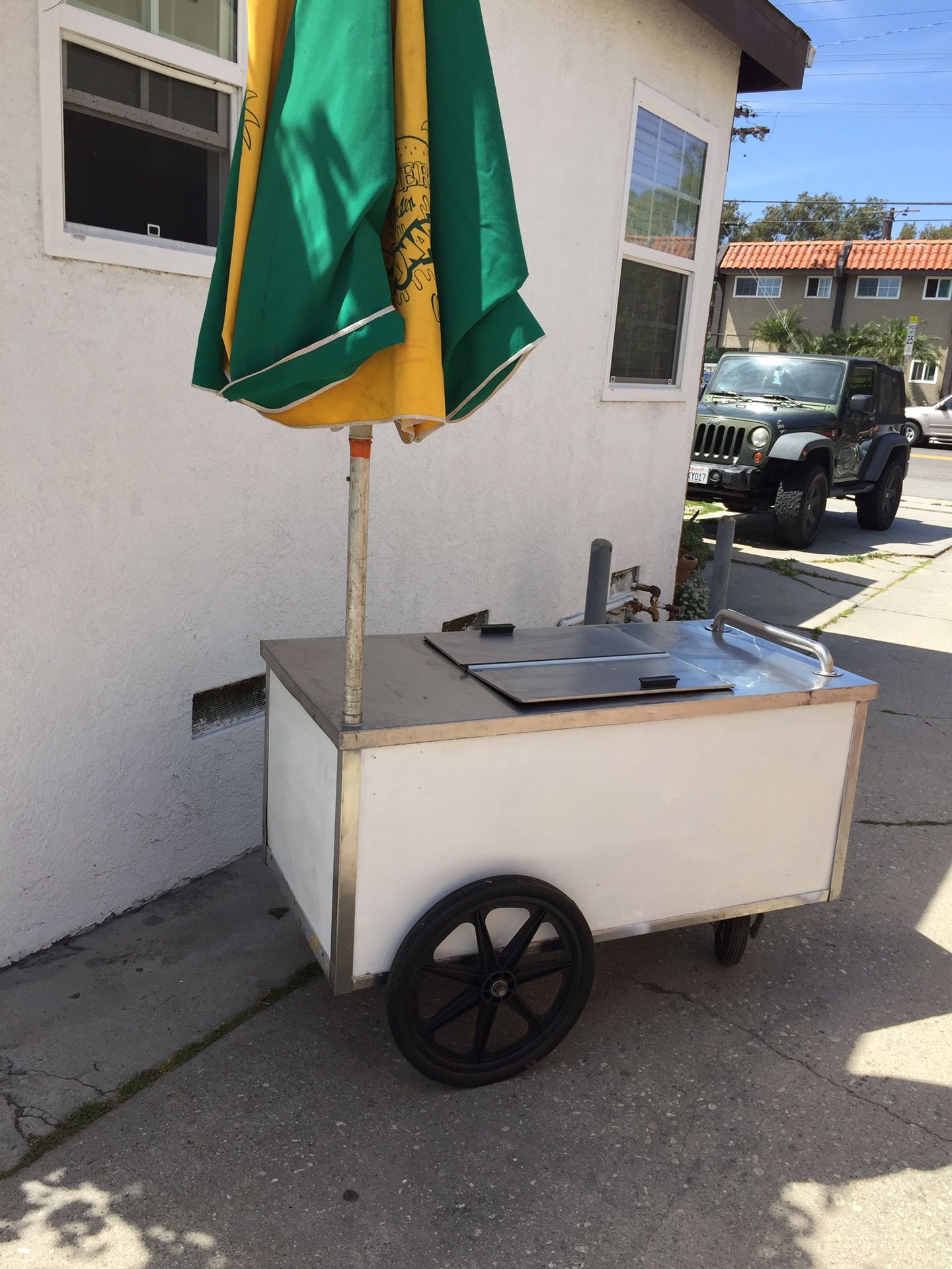 Ice cream push cart carrito Paletero paletas for Sale in Redondo Beach ...