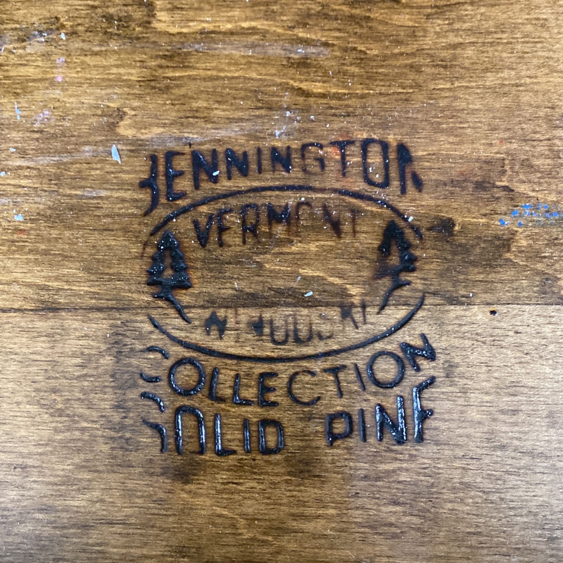 "Bennington Vermont of Winooski Collection Solid Pine Hutch for Sale in ...